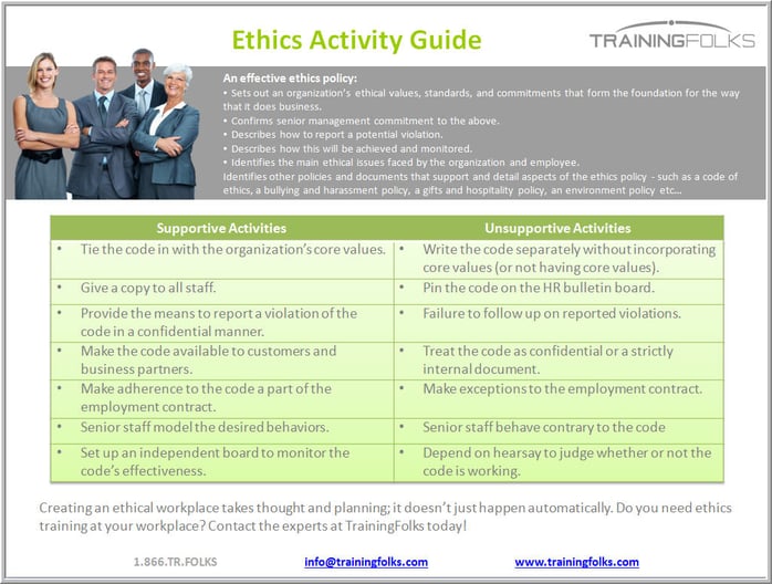 Download Our Ethics Activity Guide Today!
